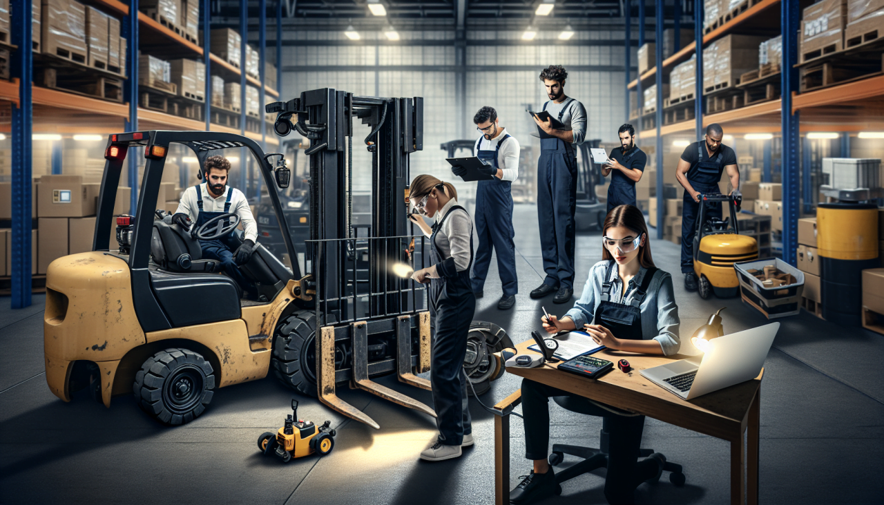 How to Implement a Preventive Maintenance Program for Forklift Fleets